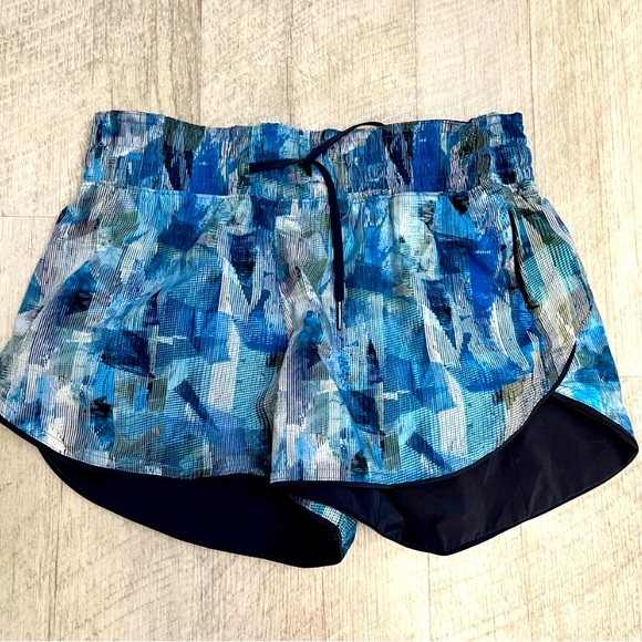 lululemon athletica | Shorts | Lululemon Shorts 6 Reversible Black Blue ...